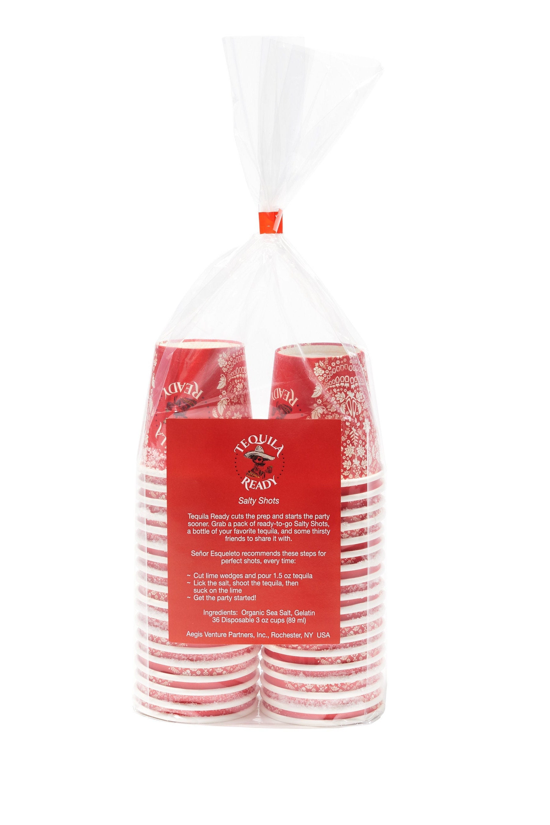 Salty Shots ~ Pre-salted 3oz Paper Shot Cups ~ Ready for Any Occasion ...