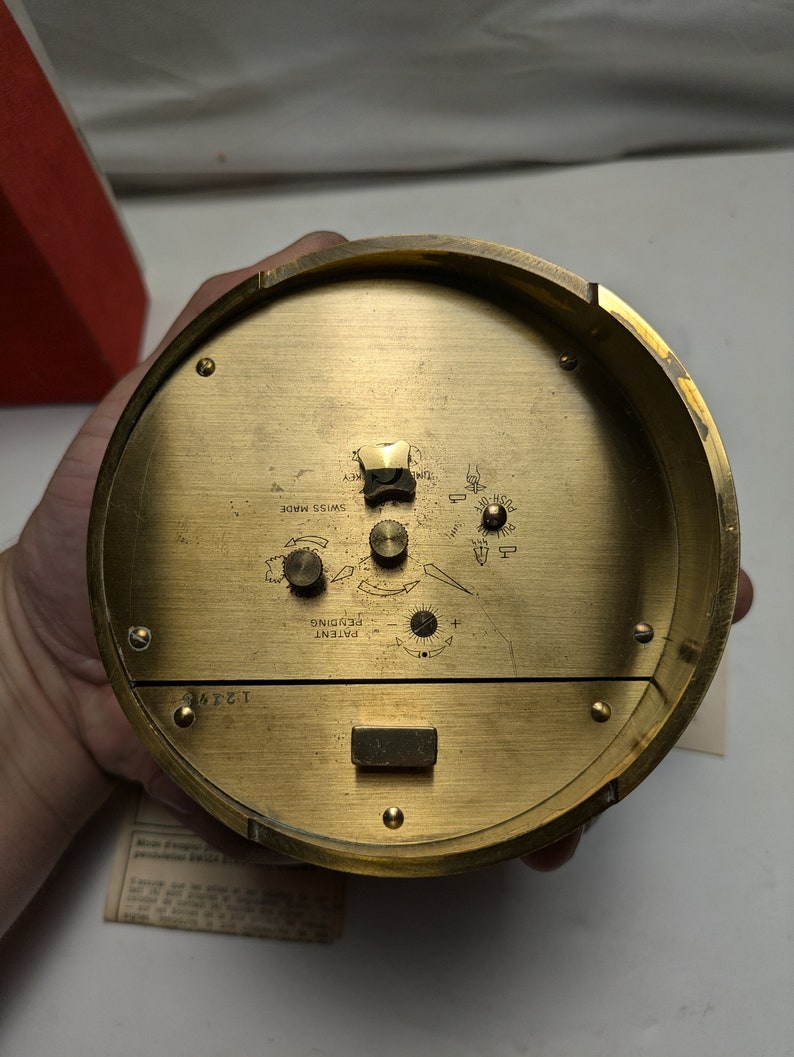 Swiza-sheffield Desk Clock - Etsy