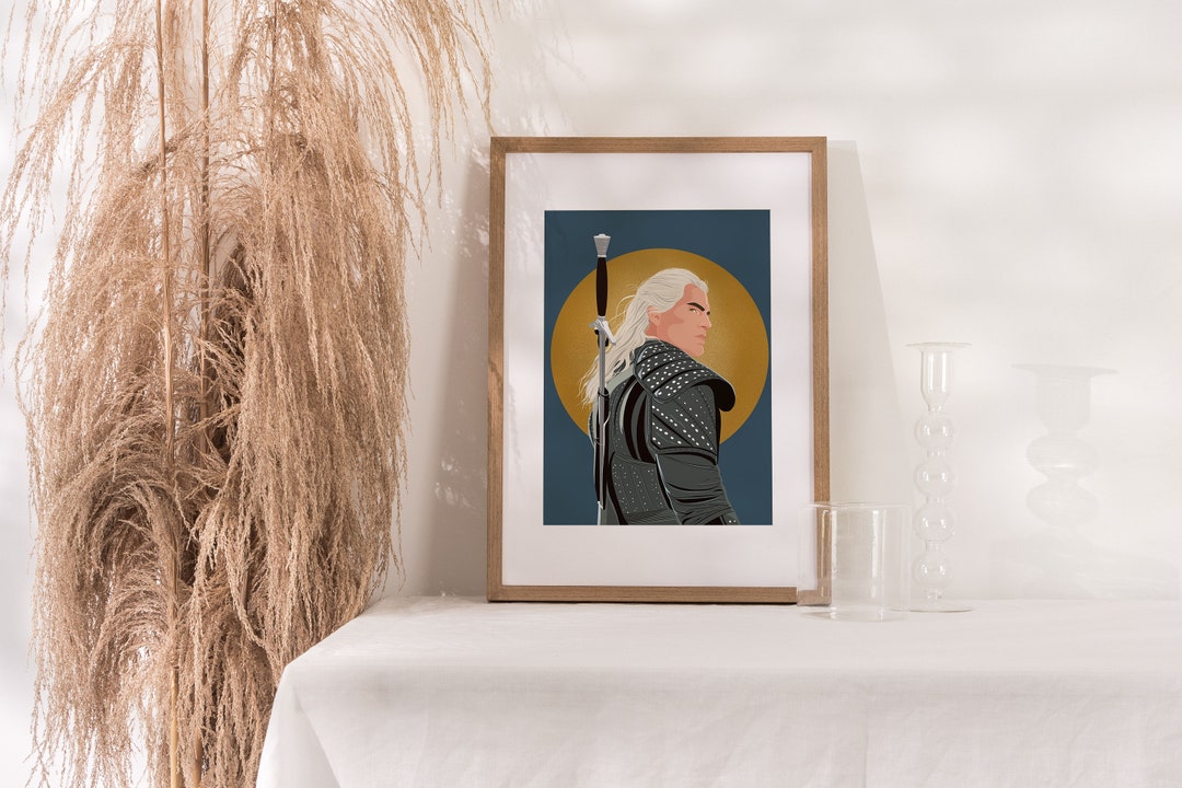 The Witcher Printable Wall Art , Instant Download, Fan Art, Printable ...