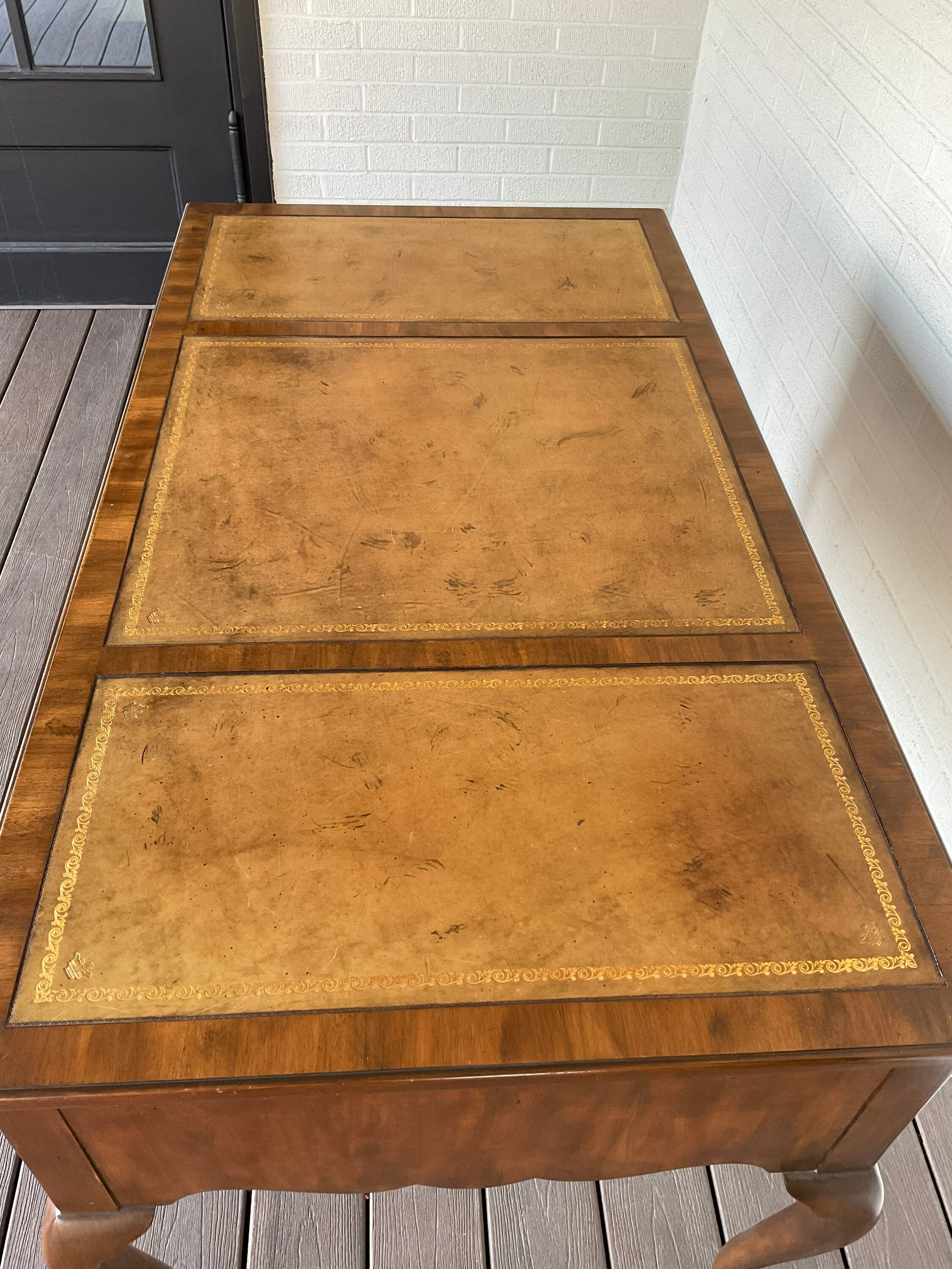 Vintage Baker Writing Desk - Etsy