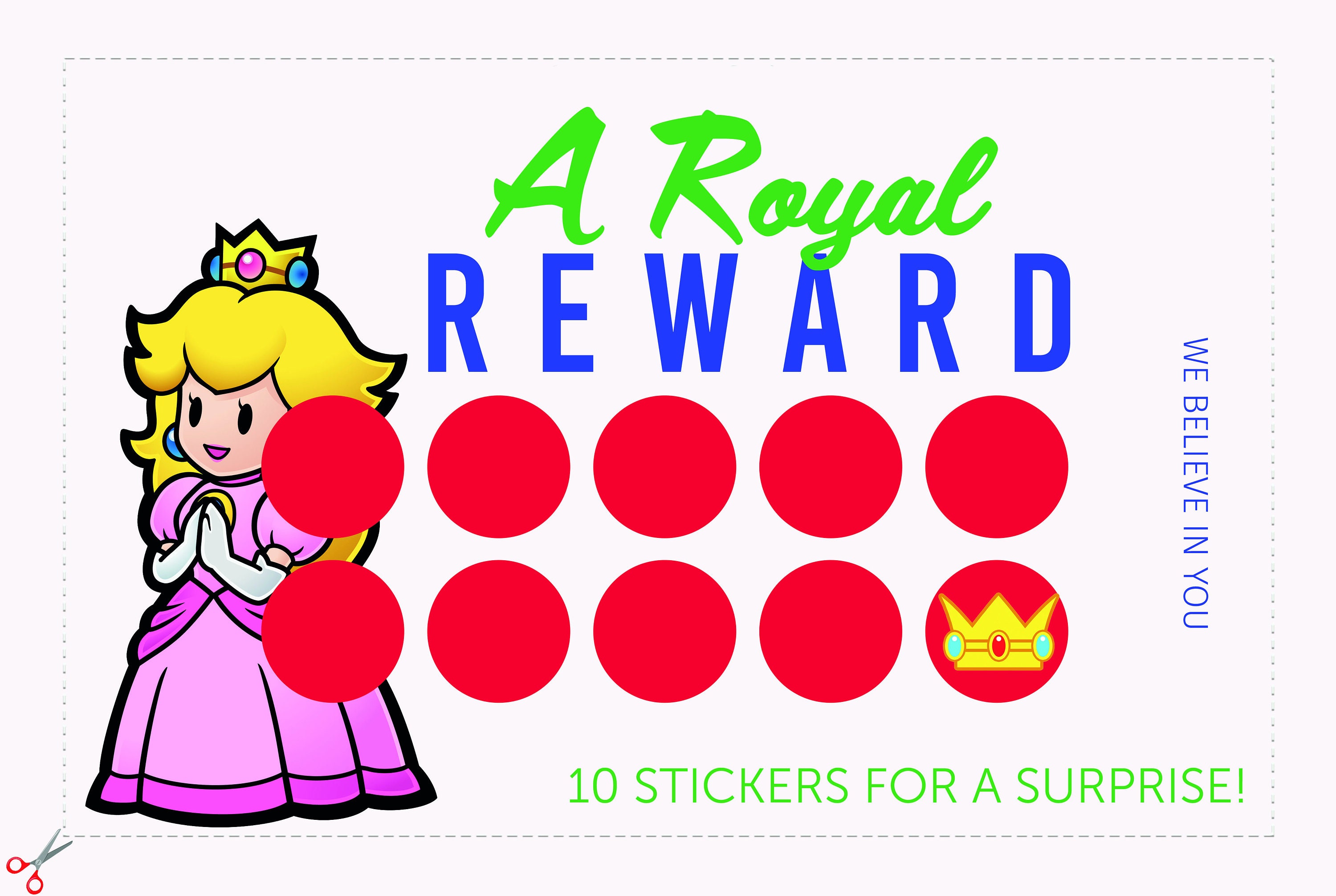 Mario-themed Reward Chart Package - Etsy