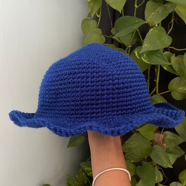 Royal Blue Bucket Hat - Etsy