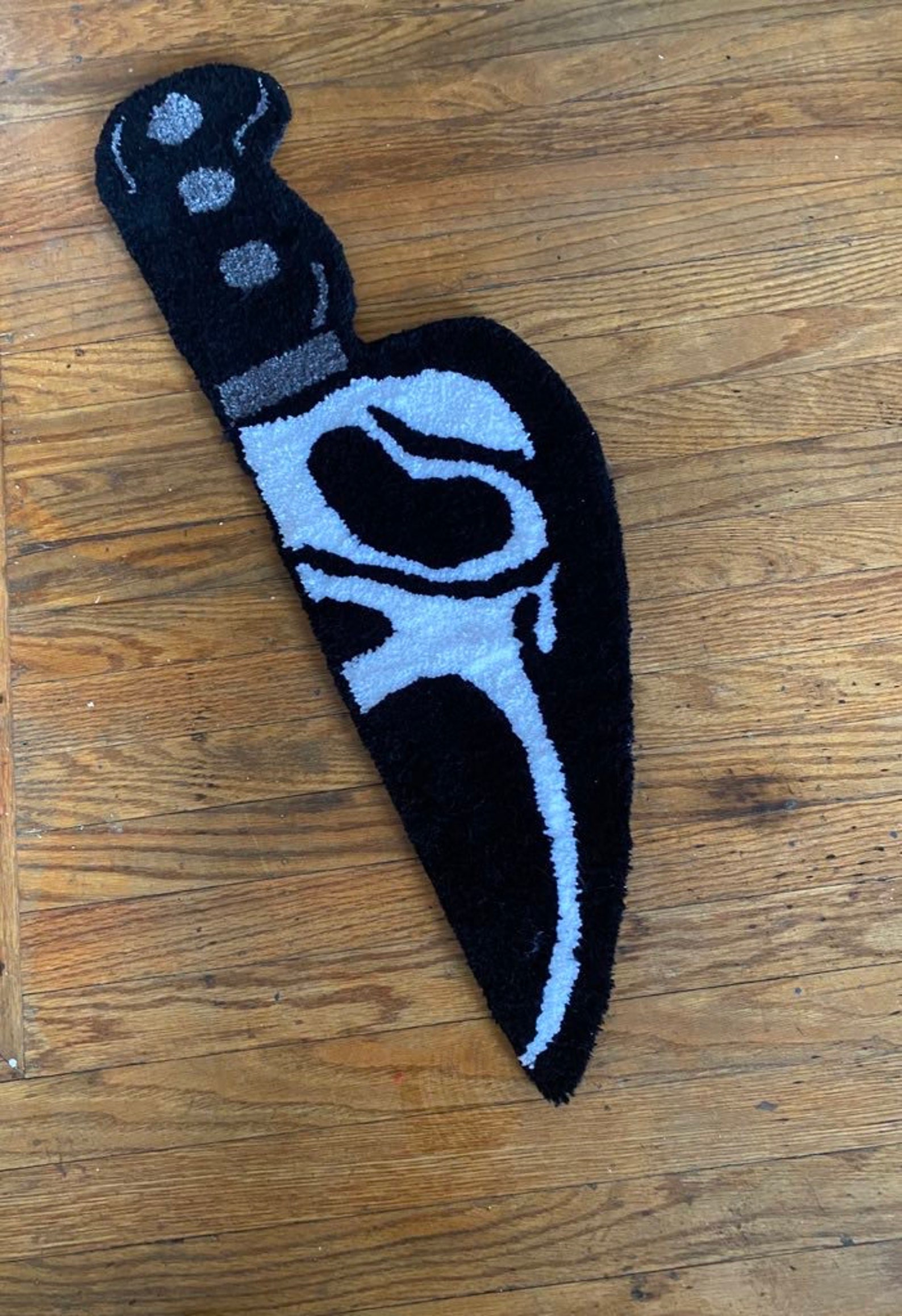 Scream Knife Rug | Etsy