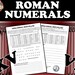 Roman Numerals Hidden Message. Mystery Maths Message - Etsy