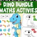 Nursery or Reception Dinosaur Bundle Maths Activities. - Etsy