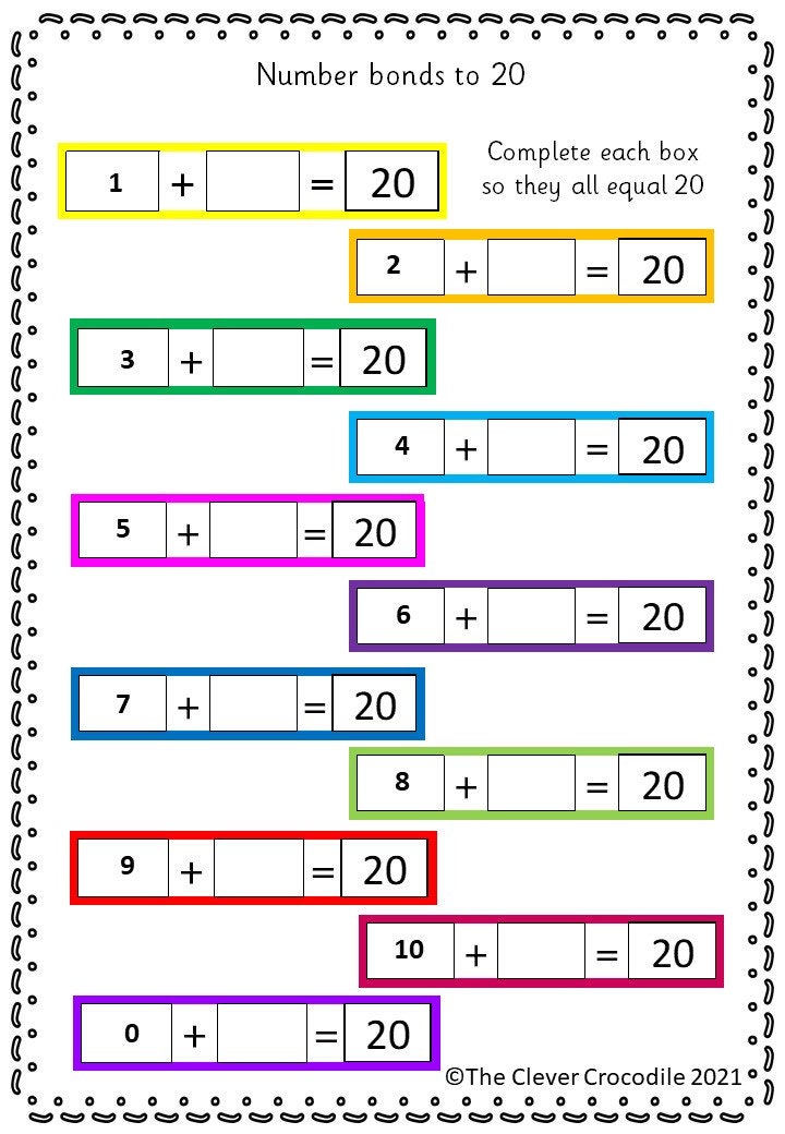 Year 1 Full Maths Curriculum - Printable Worksheets - Key Stage 1 Maths ...