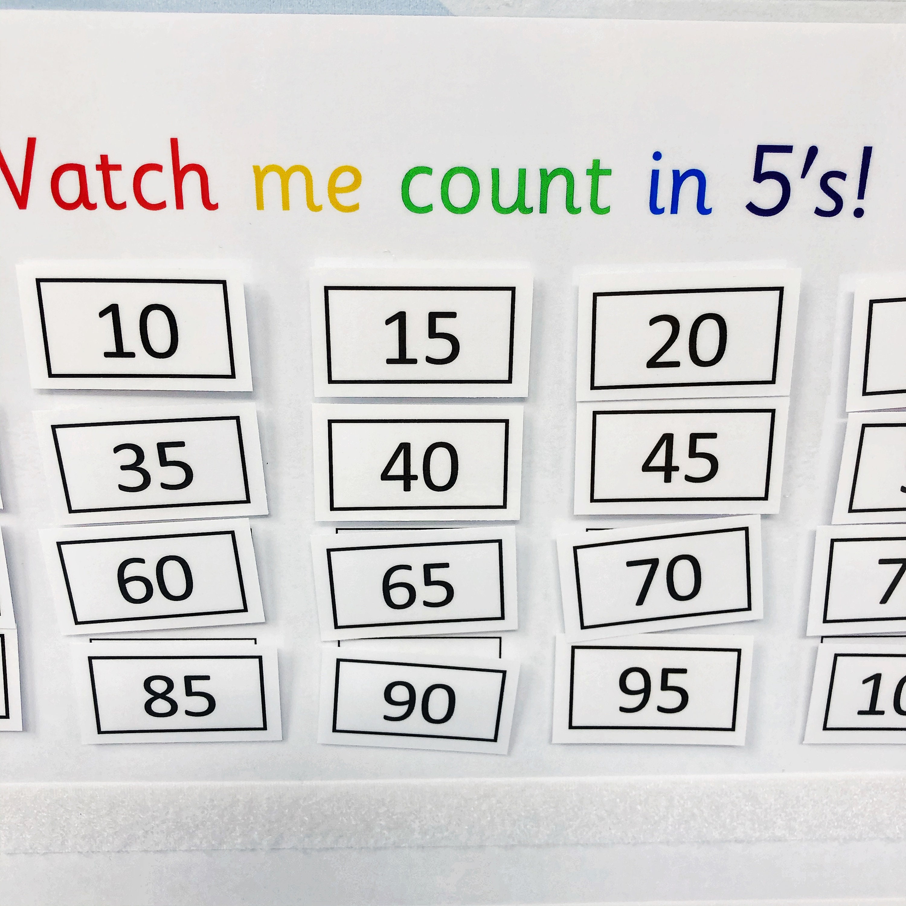 Counting in 5's Time Tables Numeracy 5 Timestables Teaching Resource ...