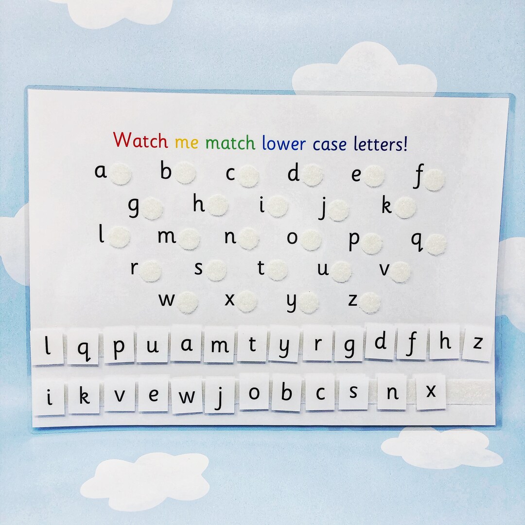 Descarga imprimible Letras minúsculas Tarjetas didácticas Fonética ...