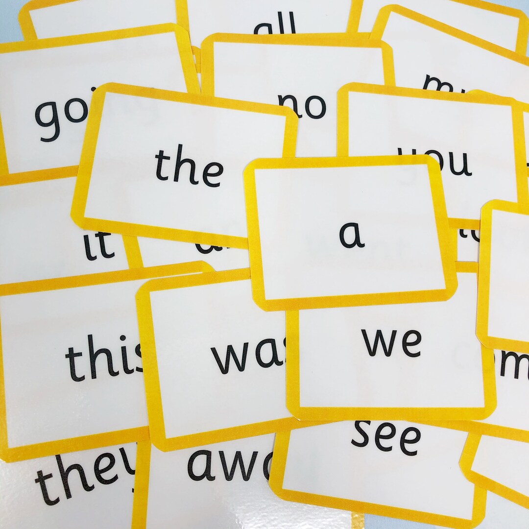 Reception Flashcards - Reception Spellings - Literacy Resources - Learn ...