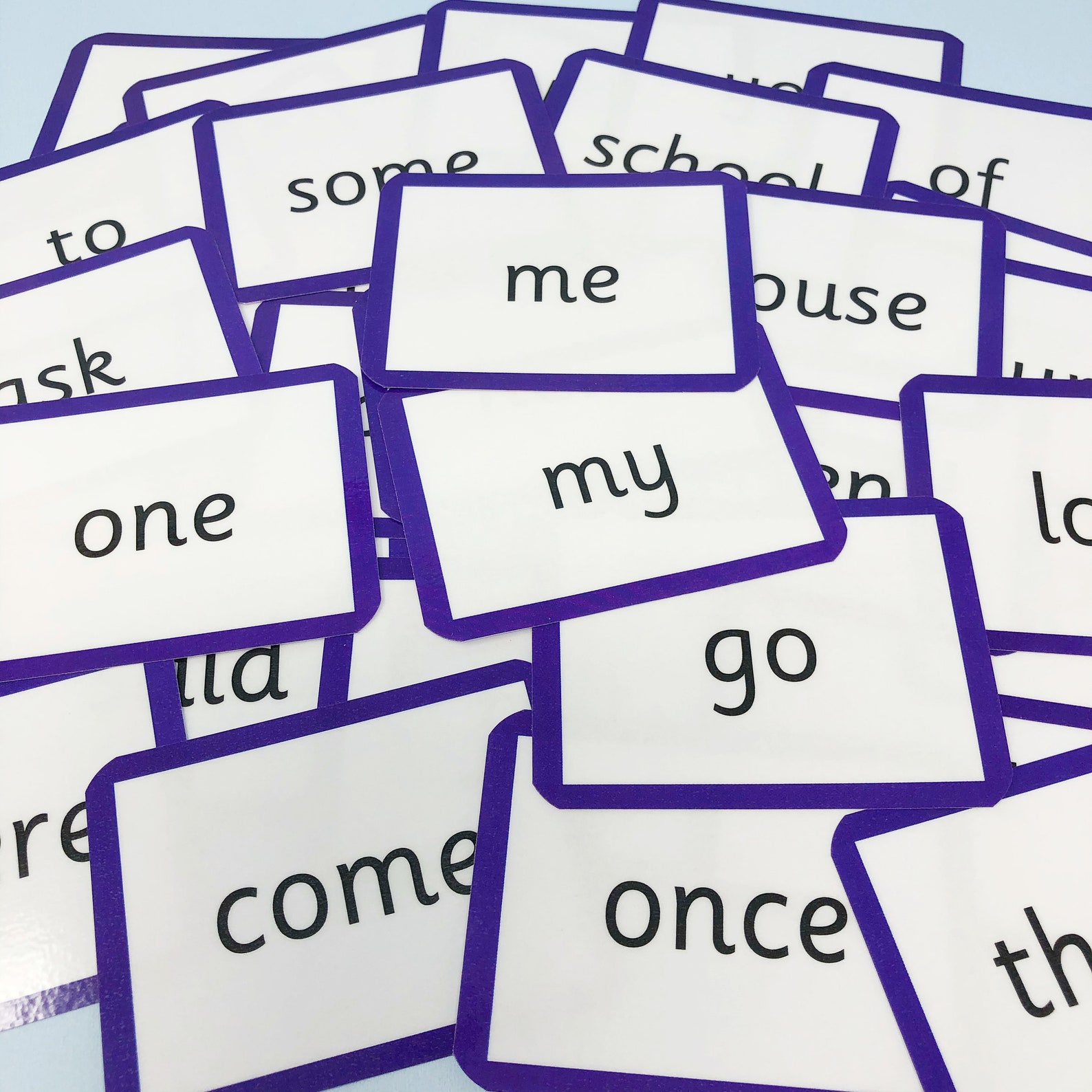 Year 1 Flash Cards - Common Exception Words - KS1 Spellings - Teaching ...