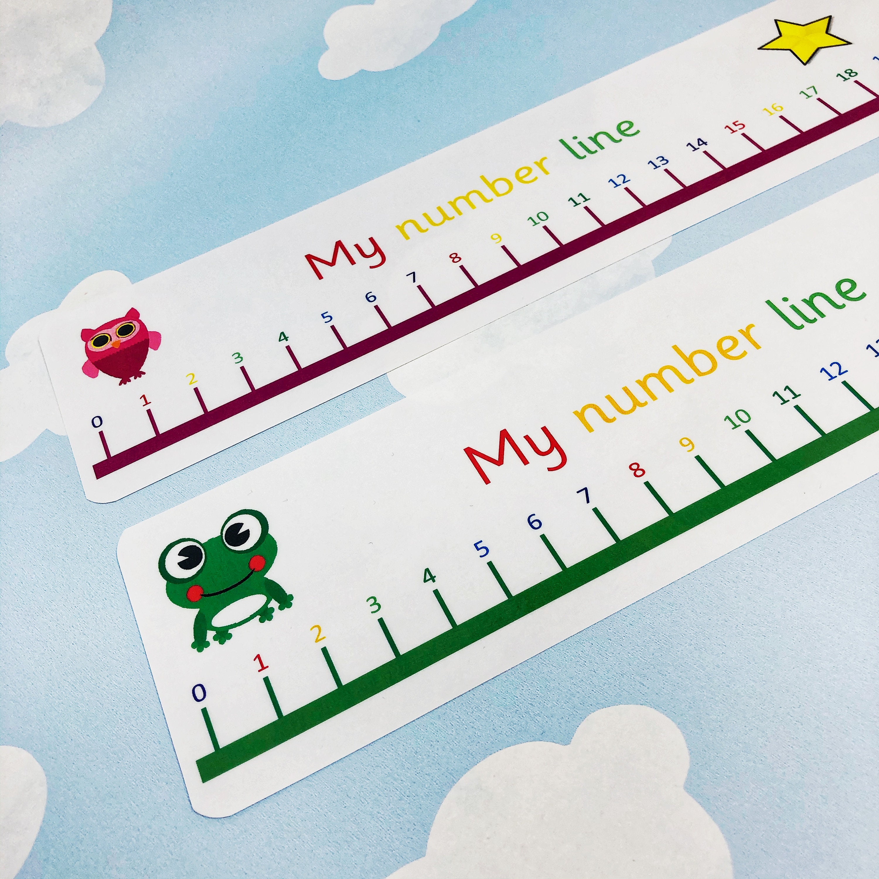 Number Line to 20 - Maths Aid - Numeracy - Reception - Teaching ...