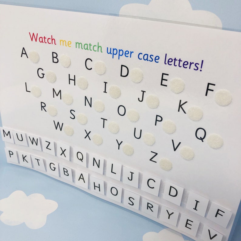 Learning Capital Letters - Uppercase Letters - Beginning Sounds ...