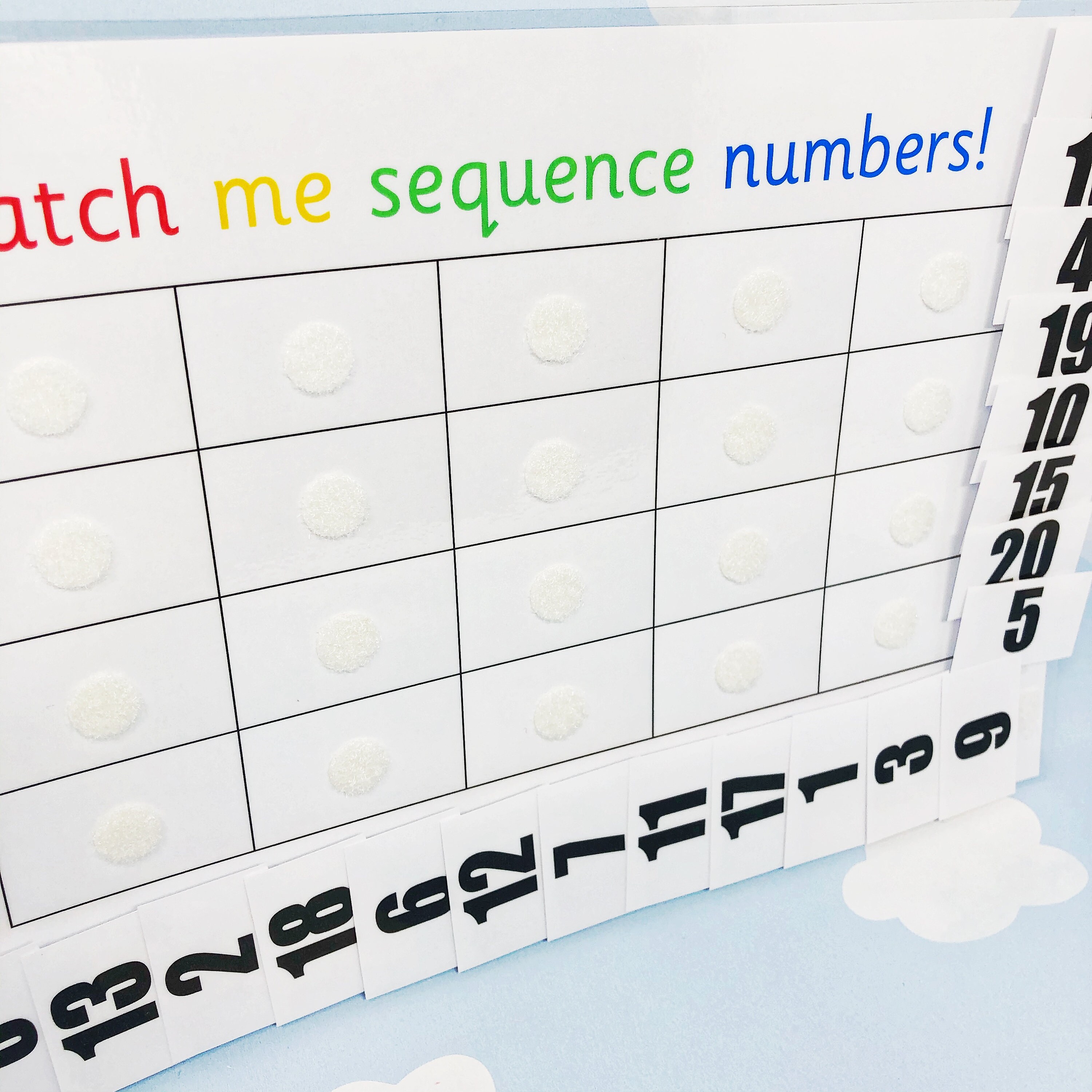 Number Matching to 20 - Sequence Numbers - Learn Numbers - Numeracy ...