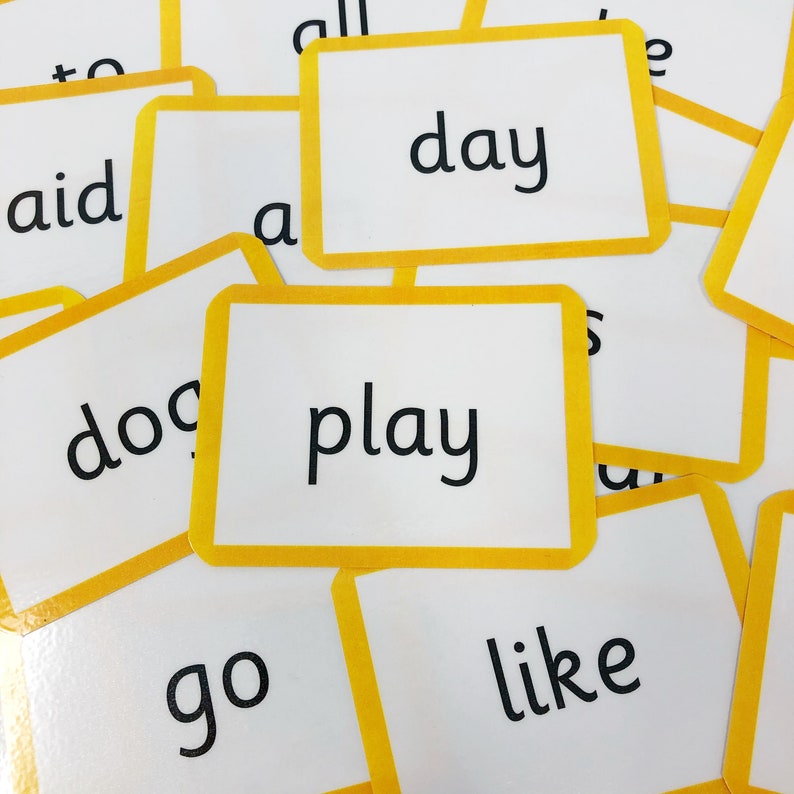Reception Flashcards - Reception Spellings - Literacy Resources - Learn ...