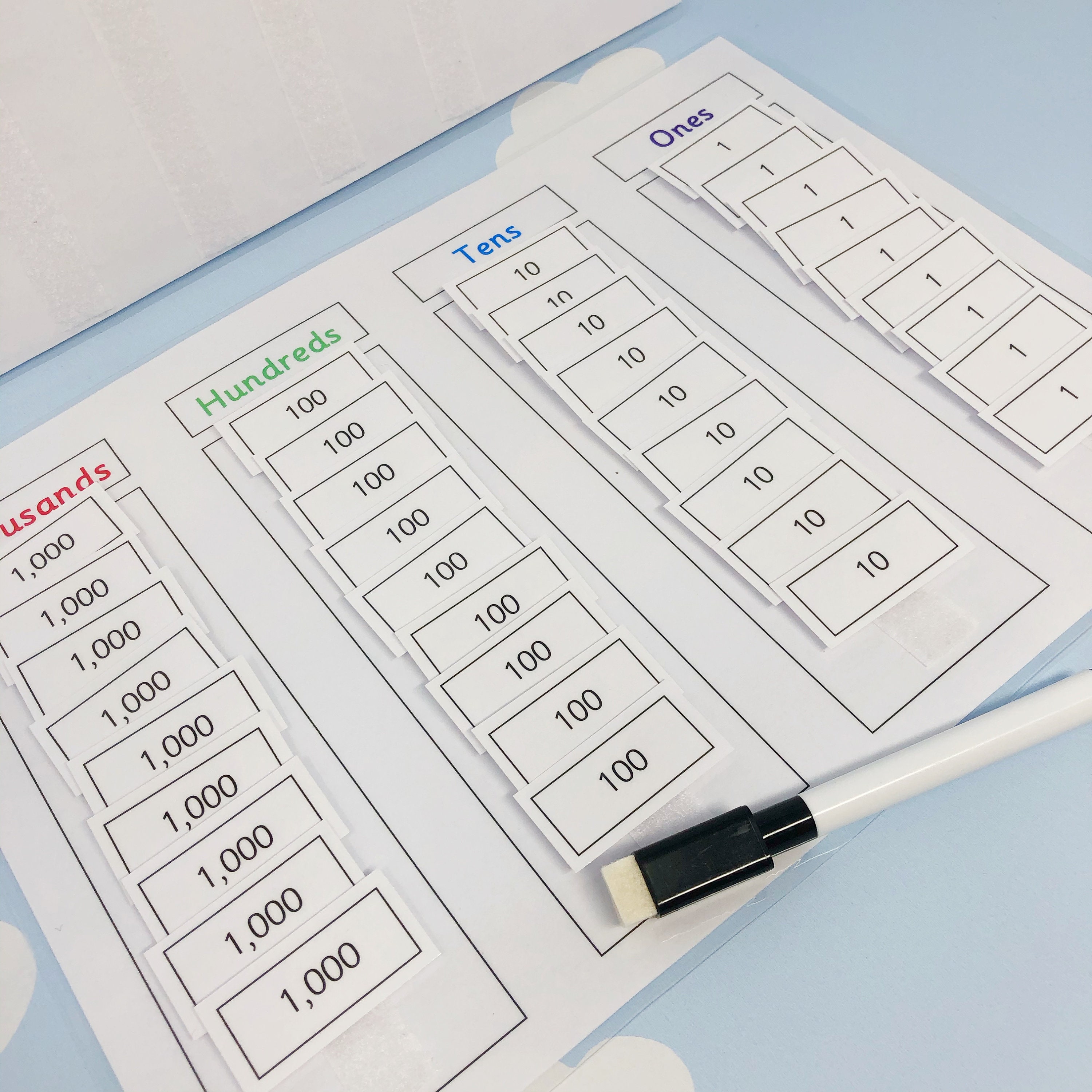 Place Value - Learning Sheet - KS2 - Matching Activities - Learning ...