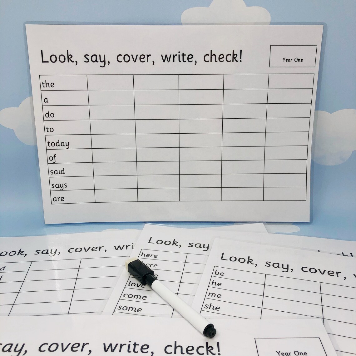 Year 1 Spellings - School Spellings - Common Exception Words - Spelling ...