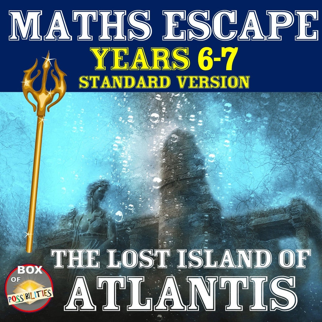 Maths Escape Room Standard Version, Ages 9-12: the Lost Island of ...