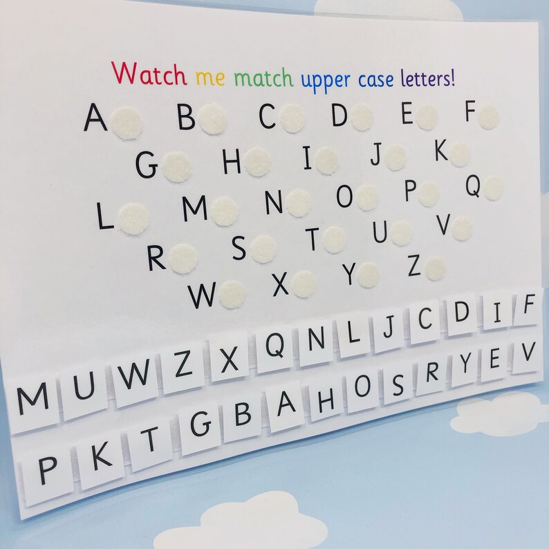 Learning Capital Letters - Uppercase Letters - Beginning Sounds ...