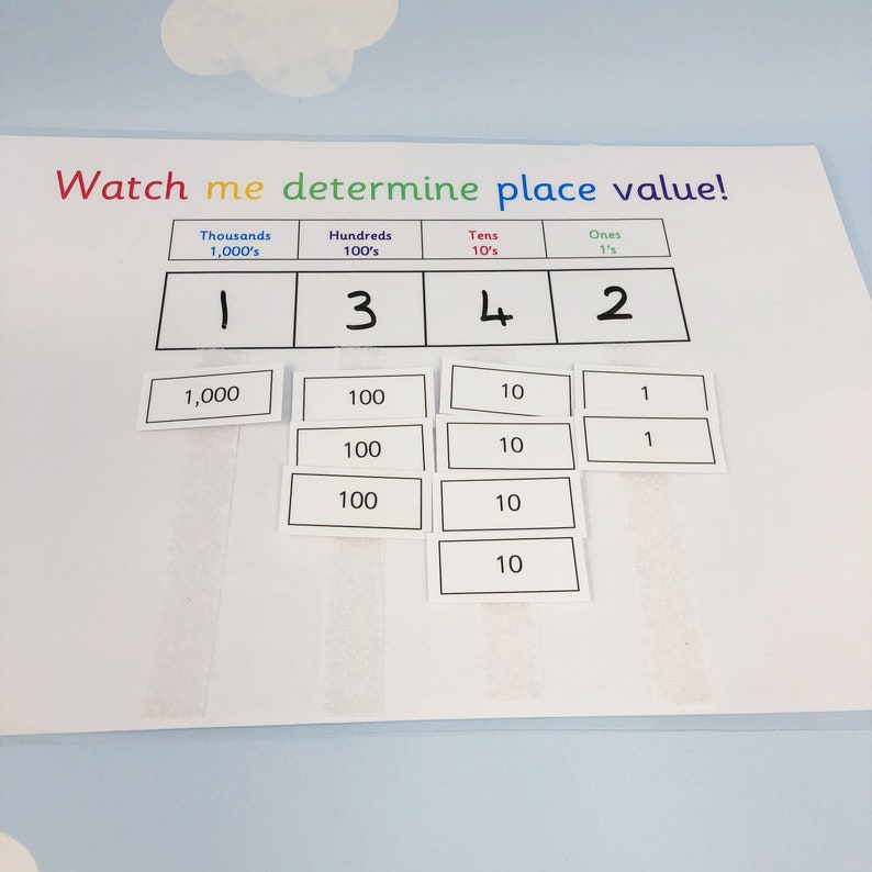 Place Value - Learning Sheet - KS2 - Matching Activities - Learning ...