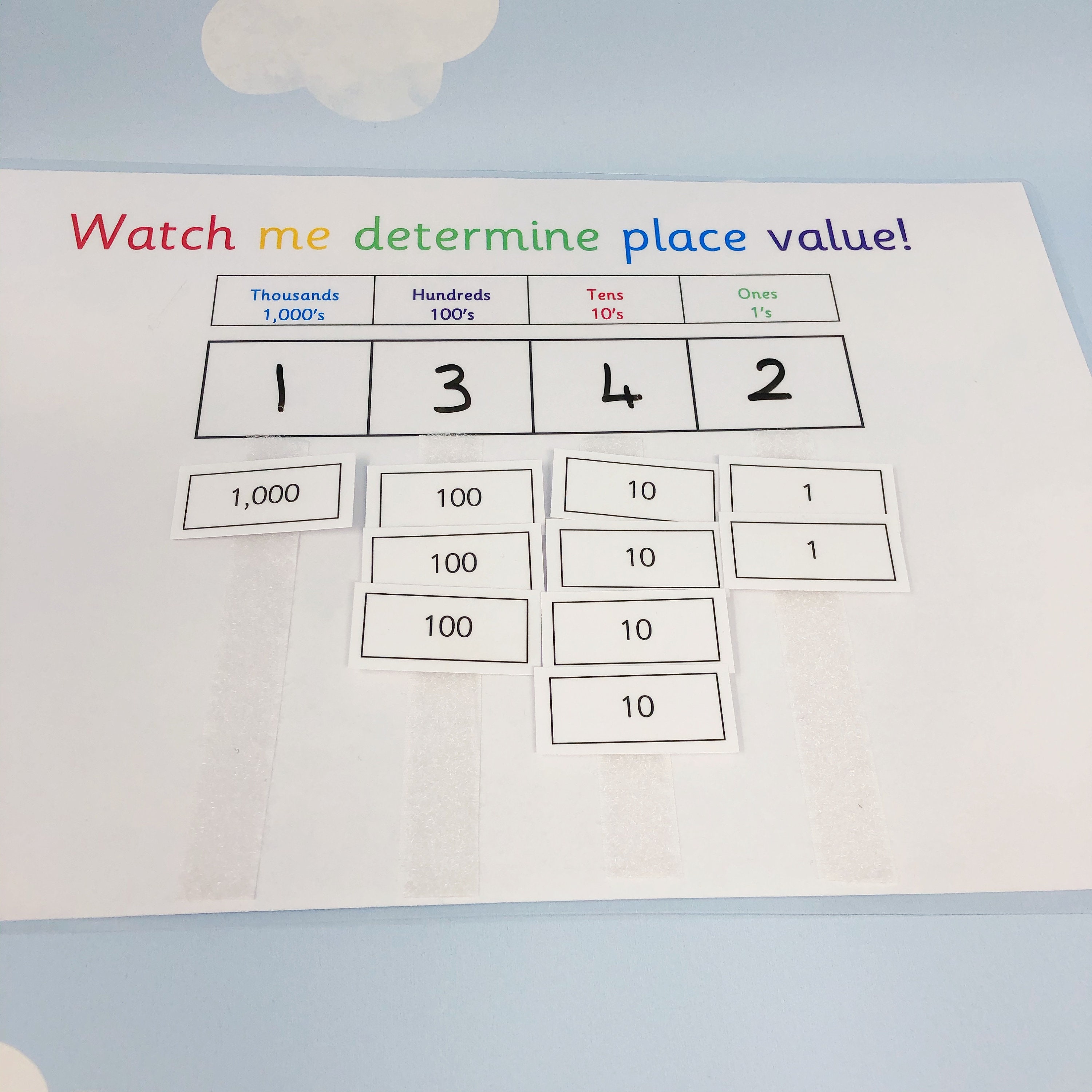 Place Value - Learning Sheet - KS2 - Matching Activities - Learning ...