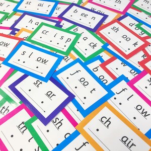 Phonics Flashcards - Blending Words - Reception Words - KS1 Flashcards ...