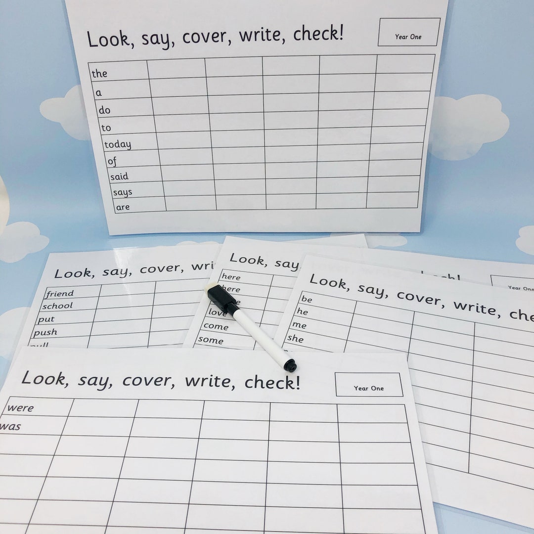 Year 1 Spellings - School Spellings - Common Exception Words - Spelling ...