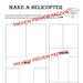 Paper Plane Math Activity & Paper Helicopter Activities. Fun Maths ...