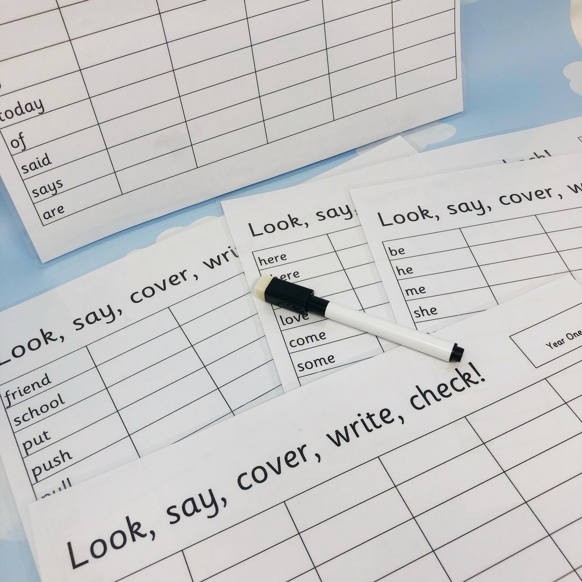 Year 1 Spellings School Spellings Common Exception Words Spelling ...