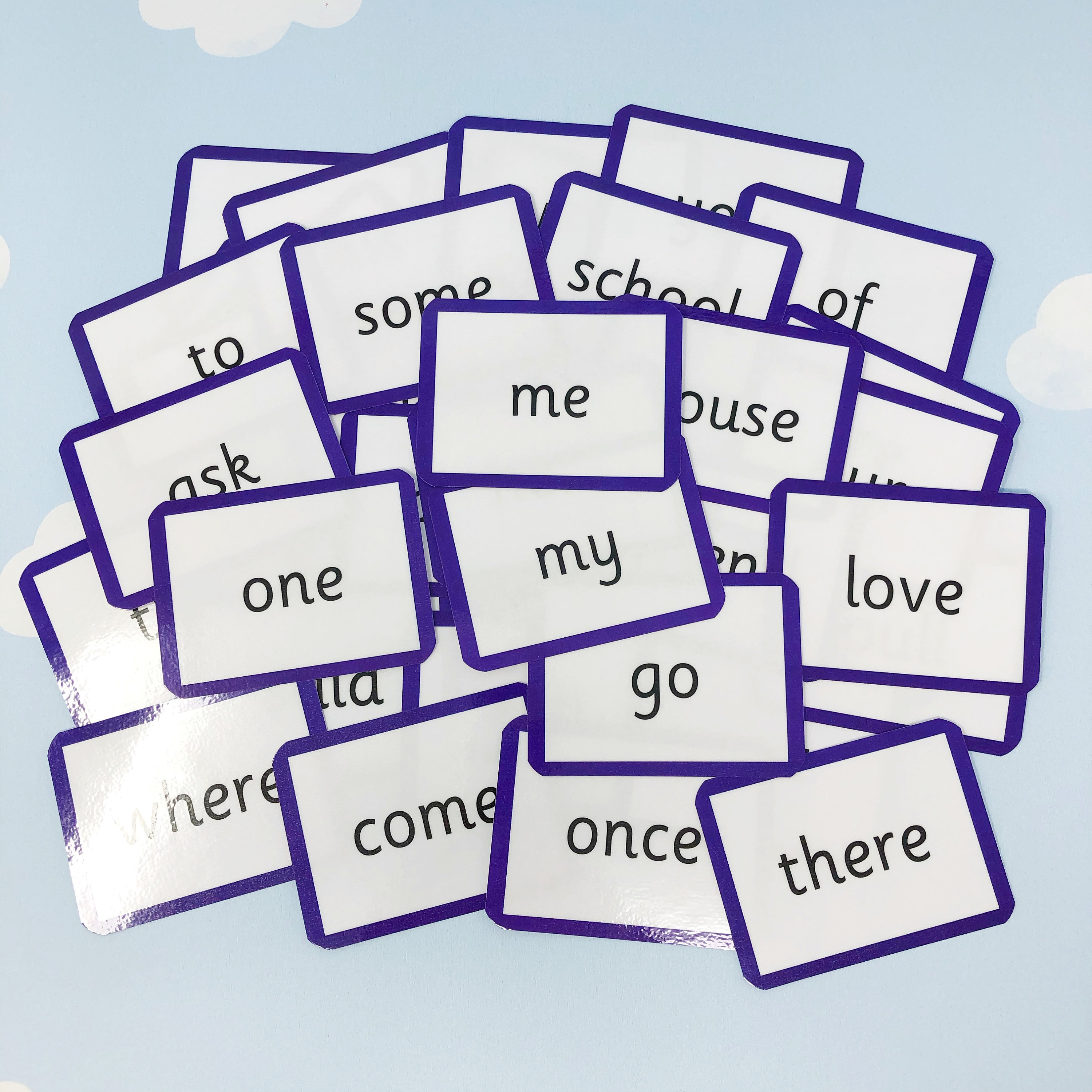 Year 1 Flash Cards - Common Exception Words - KS1 Spellings - Teaching ...