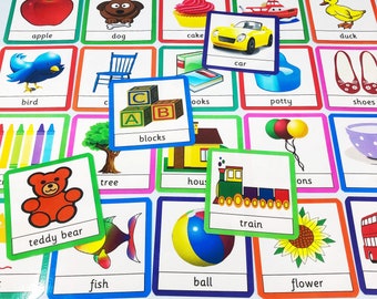 Printable Download - 100 First Words - Flashcards - Toddler Learning ...