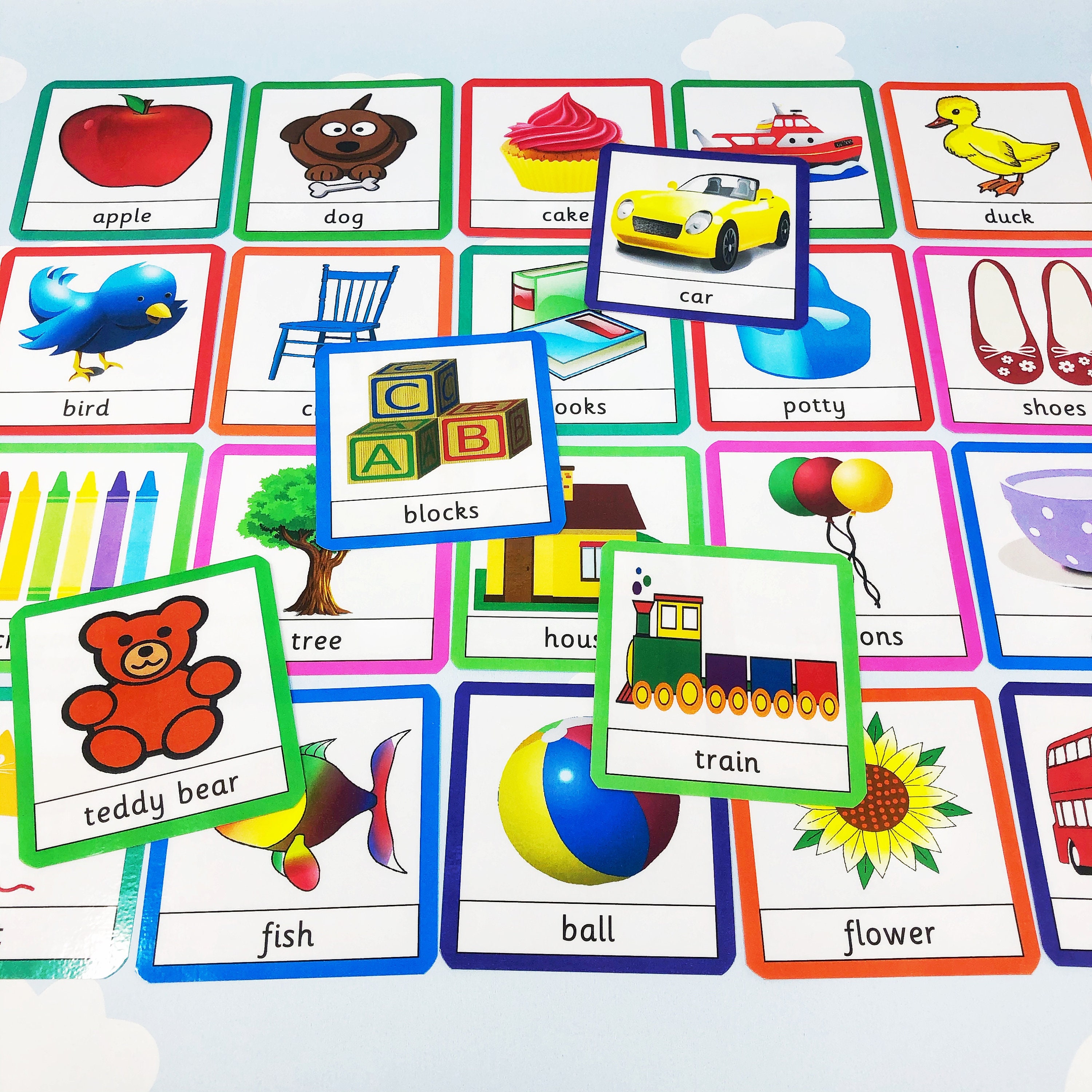 Printable Download - First Words Flashcards - Toddler Learning ...
