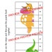Nursery or Reception Dinosaur Bundle Maths Activities. - Etsy