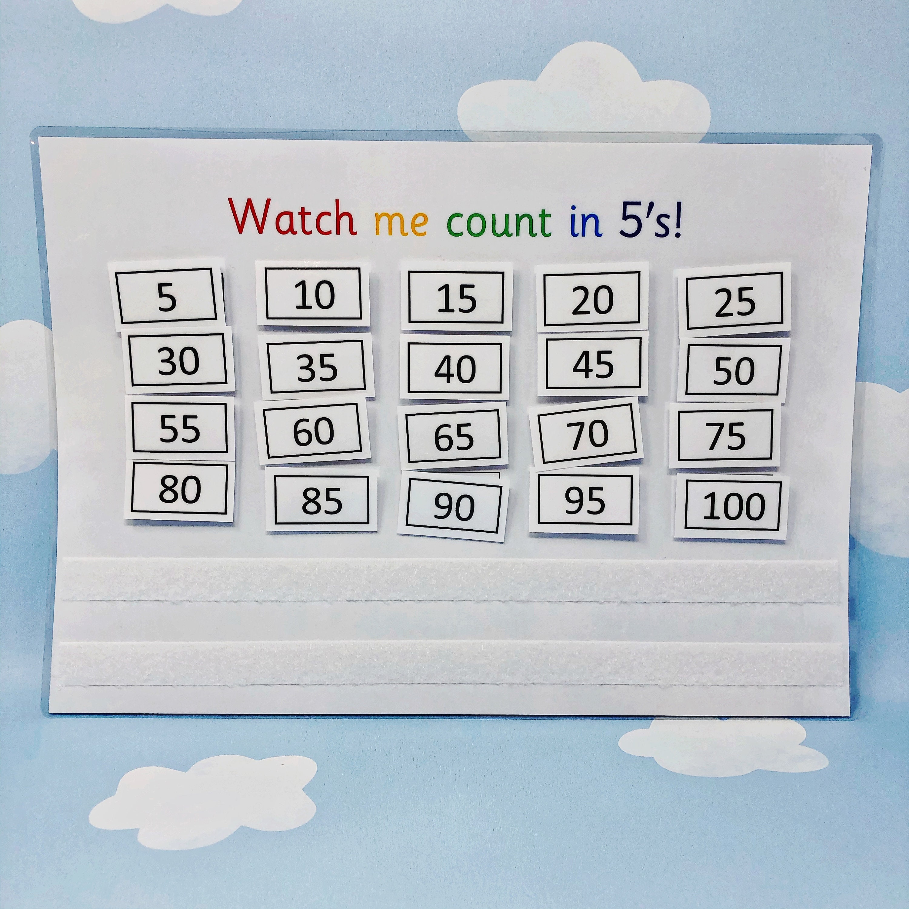 Counting in 5's Time Tables Numeracy 5 Timestables Teaching Resource ...