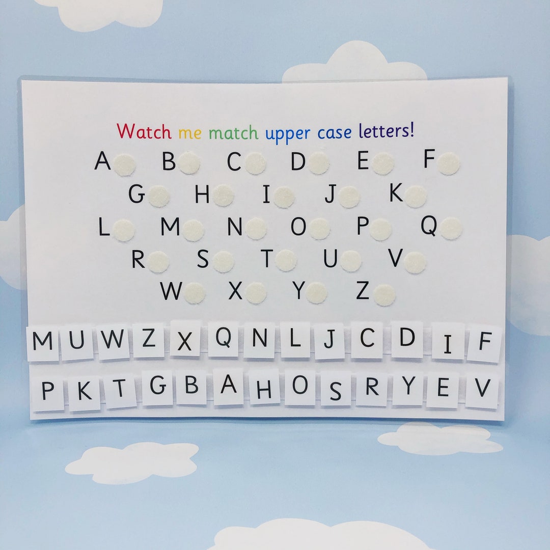 Learning Capital Letters - Uppercase Letters - Beginning Sounds ...