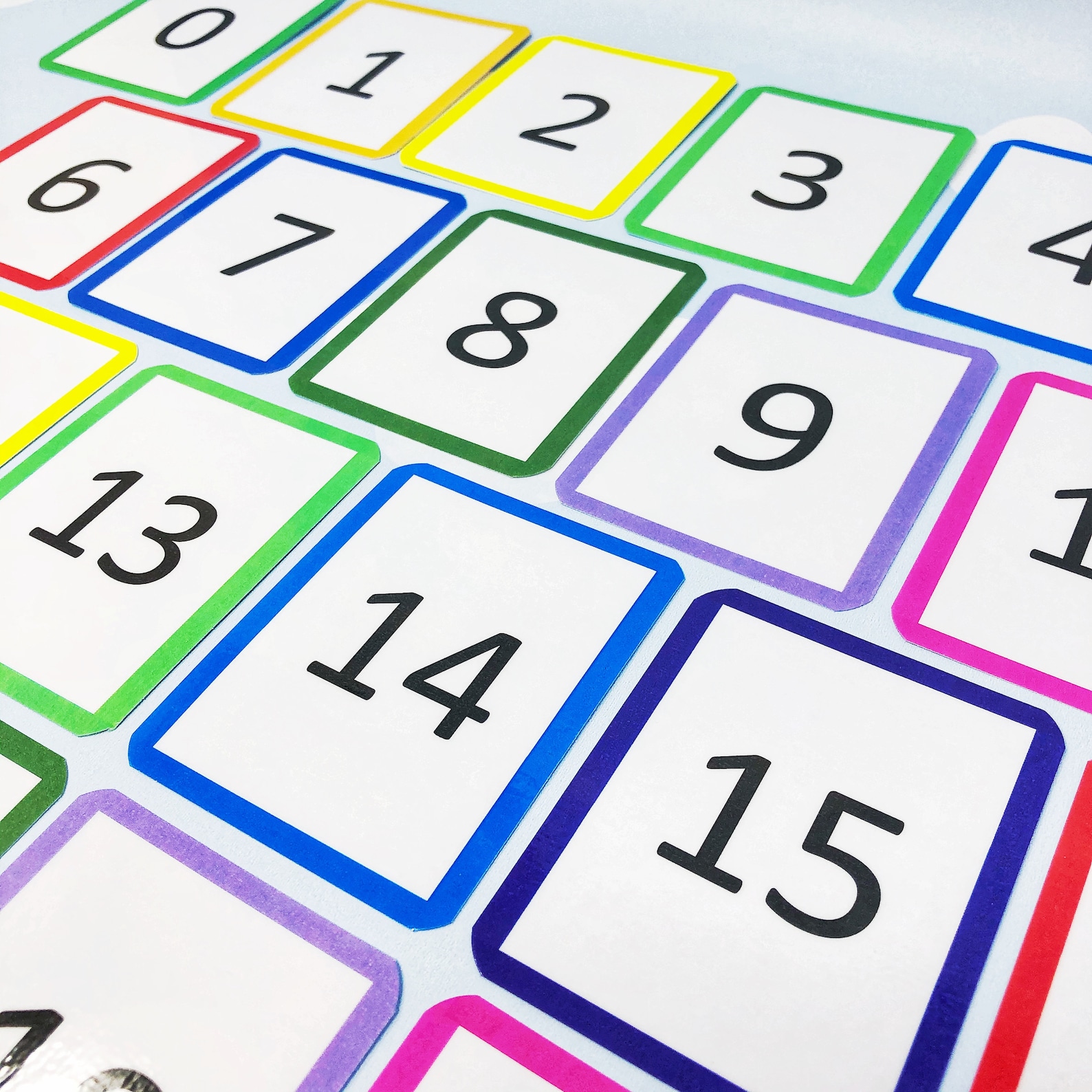 Numbers 0-20 Flash Cards: Printable Learning Resource (PDF) - Etsy