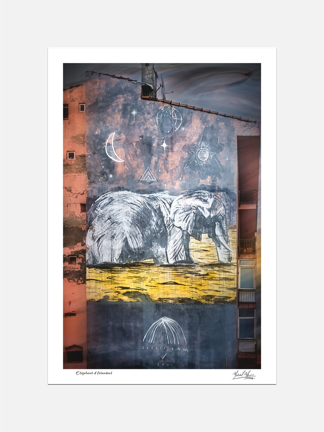 Elephant Istanbul Par M. Morin - Art Photo Expressionniste - Etsy