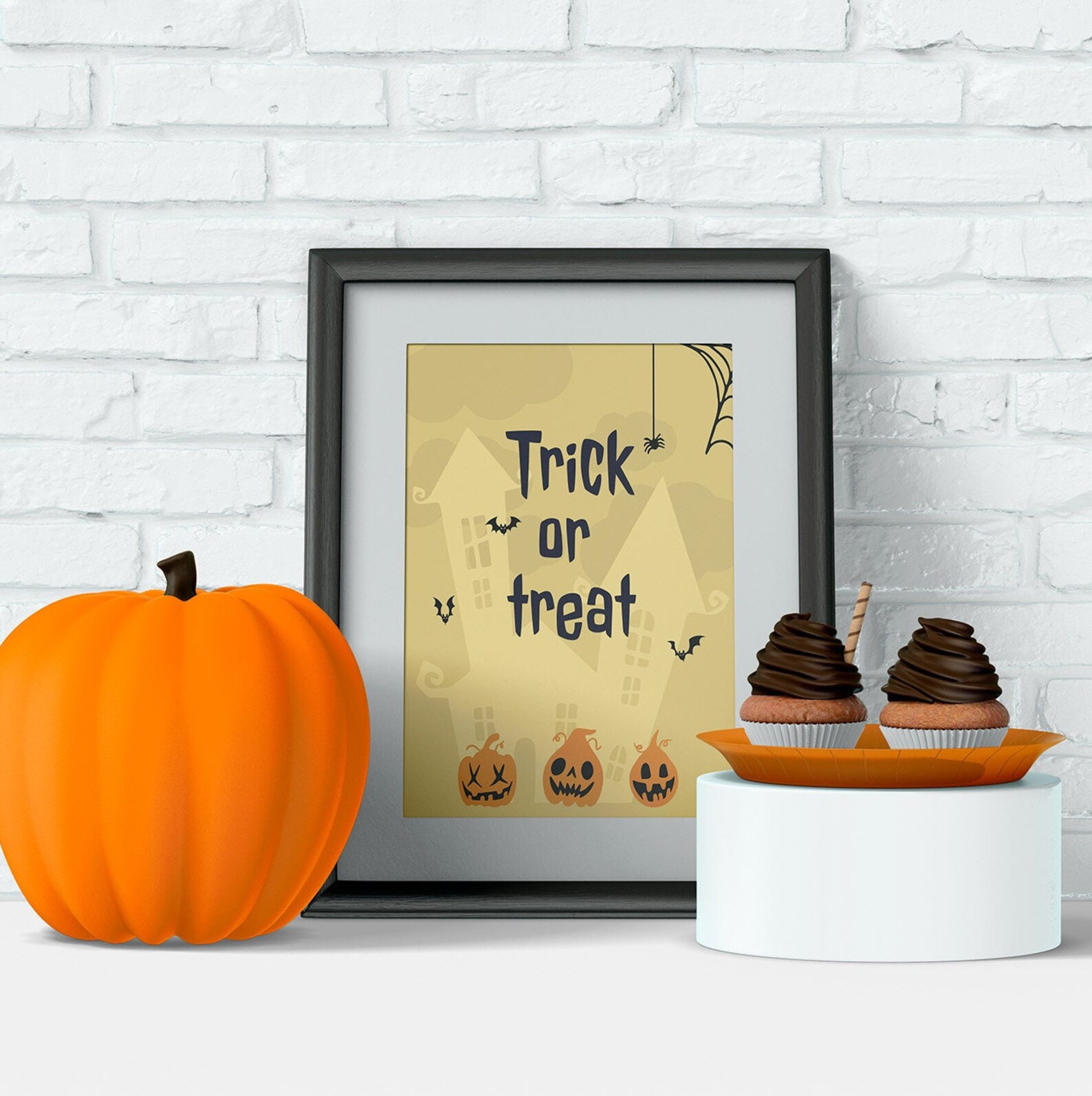 Trick or Treat - Halloween, Printable Poster, Printable Wall Art ...