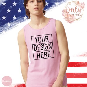 Comfort Colors® Create Your Own Tank Top, Custom Logo Tank, Custom Text ...