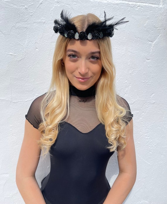 Black Swan Tiara - Etsy