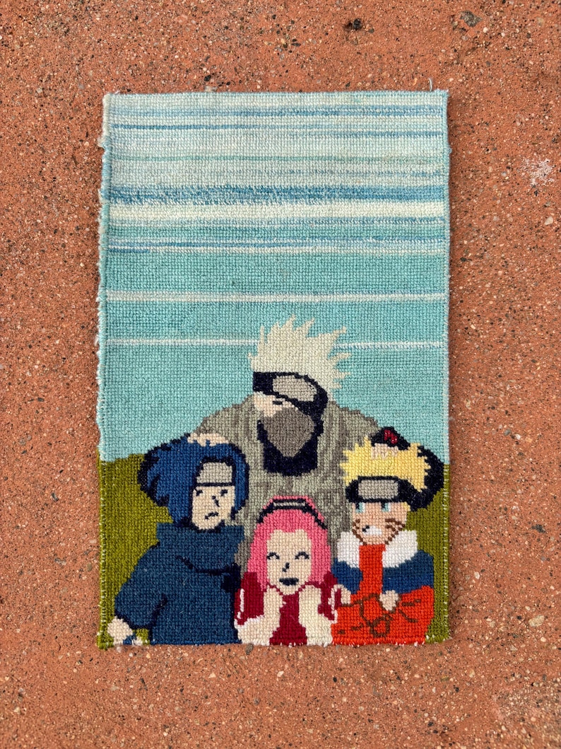 Naruto Team 7 Cross Stitch Pattern - Etsy