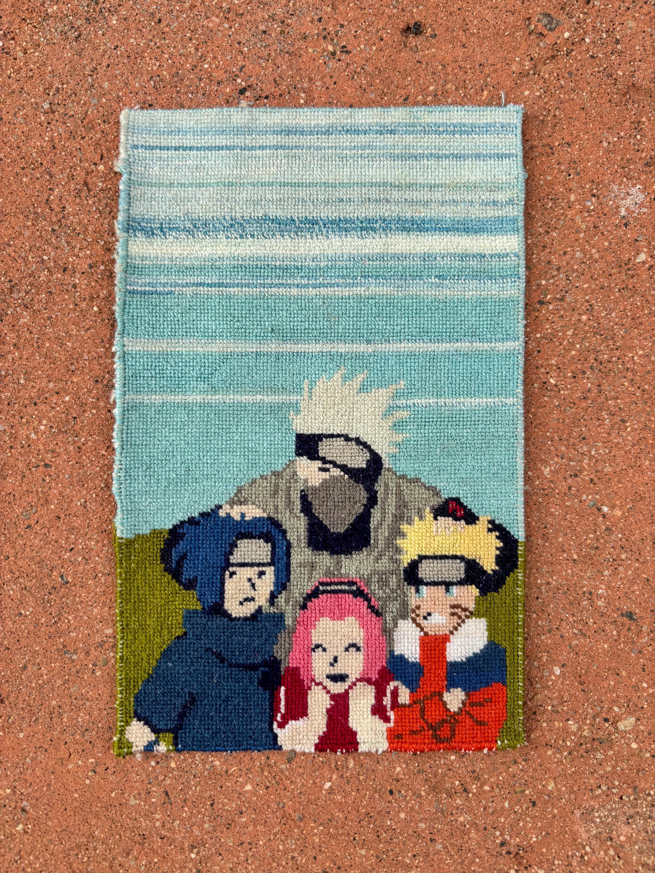 Naruto Team 7 Cross Stitch Pattern - Etsy