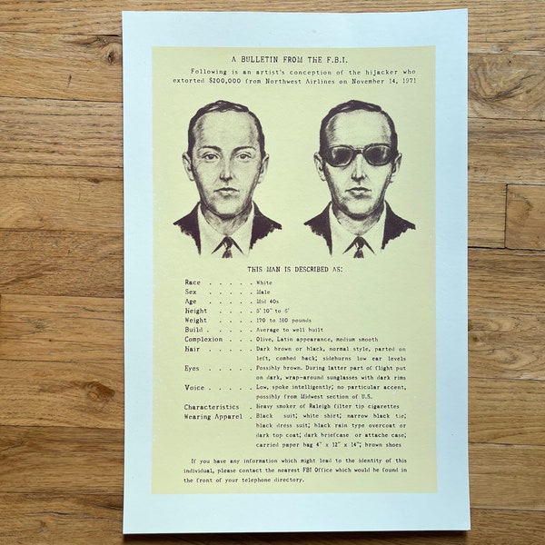 Wanted by Fbi Posters - Etsy