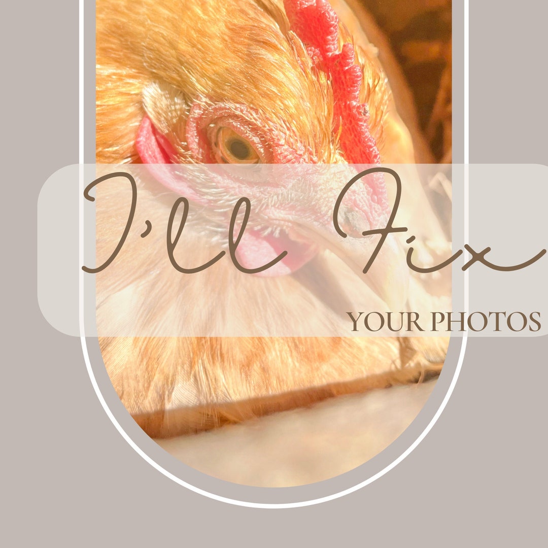 Fix Photos Service Photo Enhancement and Touch-up Remove - Etsy