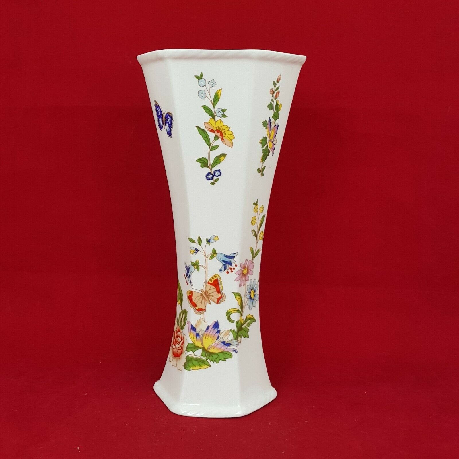 Aynsley Cottage Garden Bone China Vase 5225 Ay Etsy