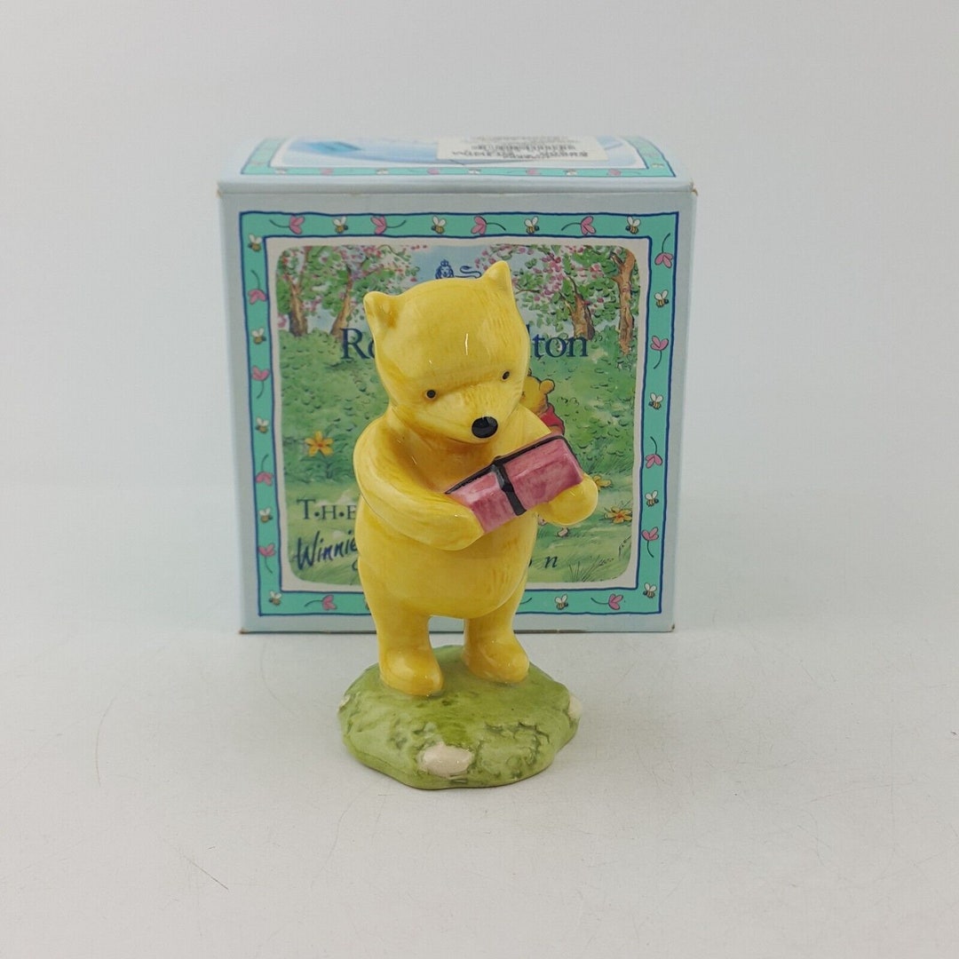 Royal Doulton Winnie the Pooh and the Present WP18 8135 RD - Etsy