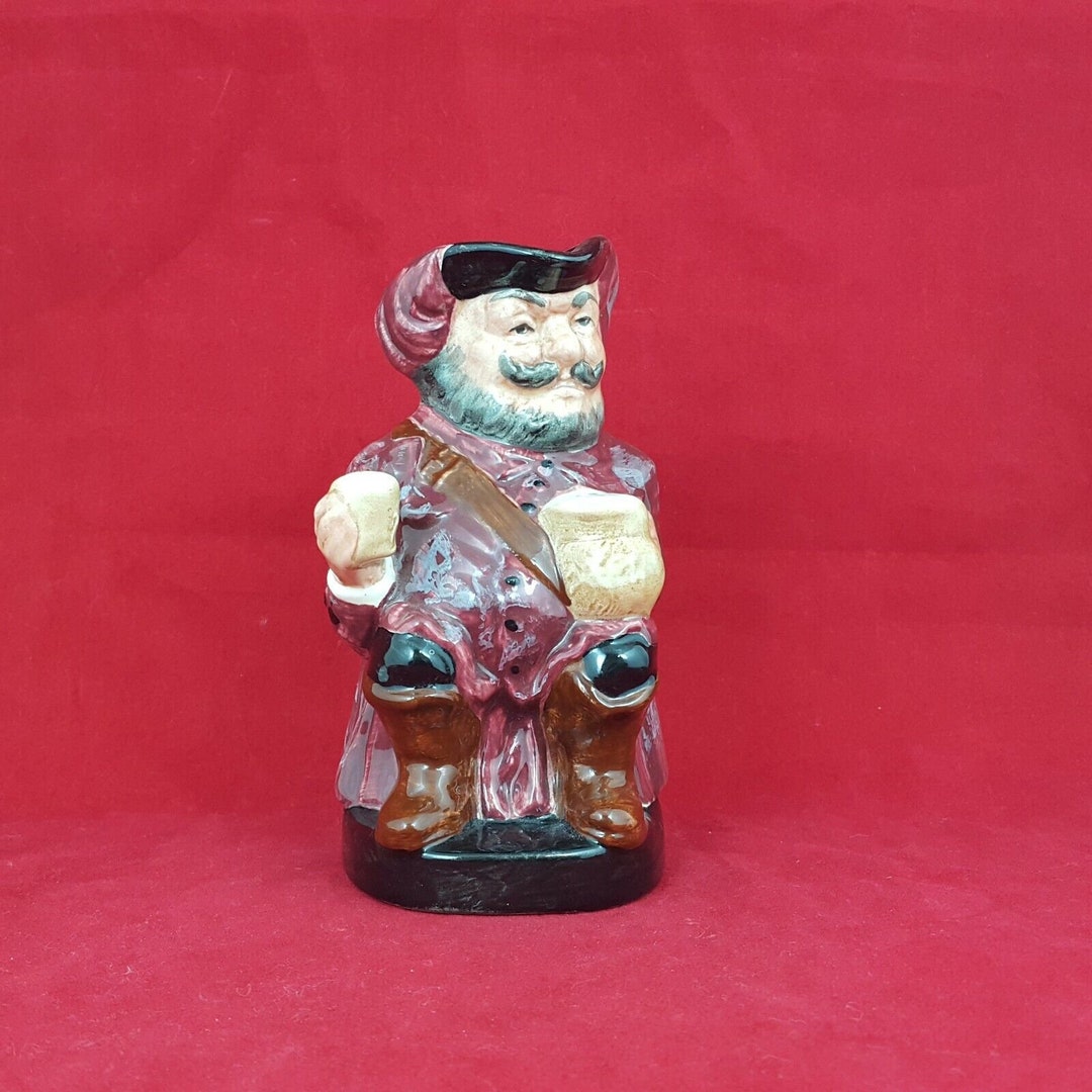 Royal Doulton Toby Jug Falstaff Large mug Away D6062 RD 5335 - Etsy