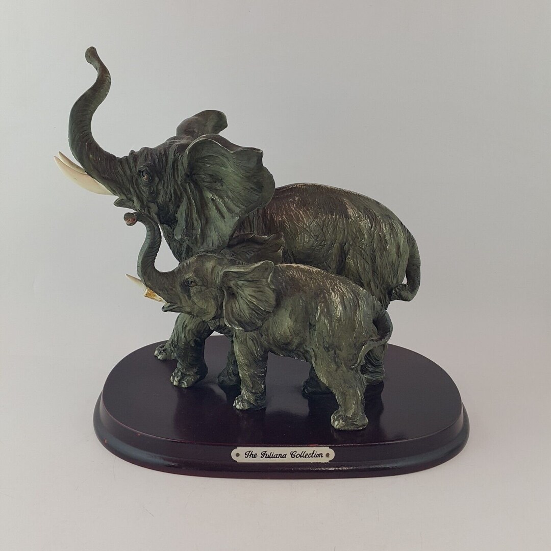 The Juliana Collection Mother and Child African Elephant damaged 8211 O ...