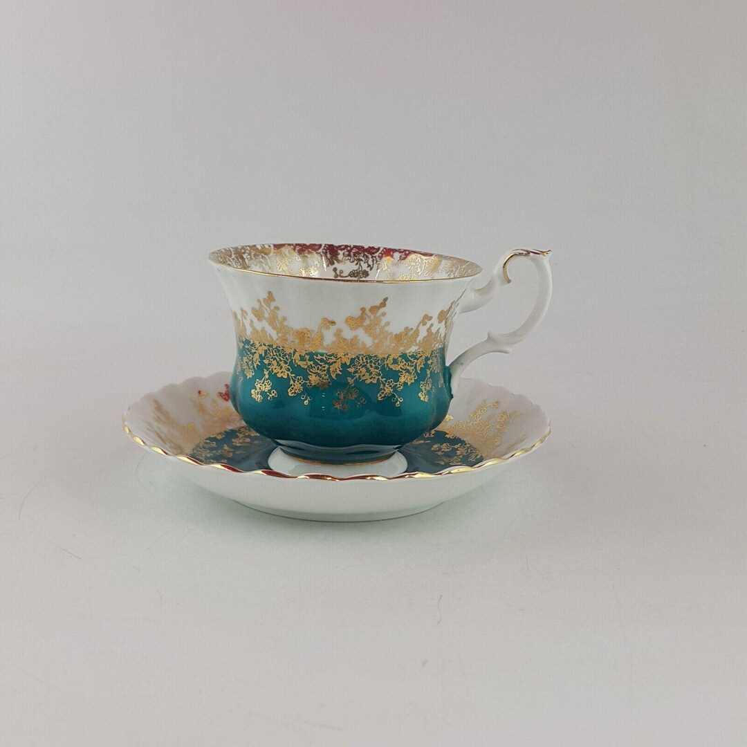 Royal Albert Regal Series Pattern 4396 Teacup and Saucer OA 7028 - Etsy