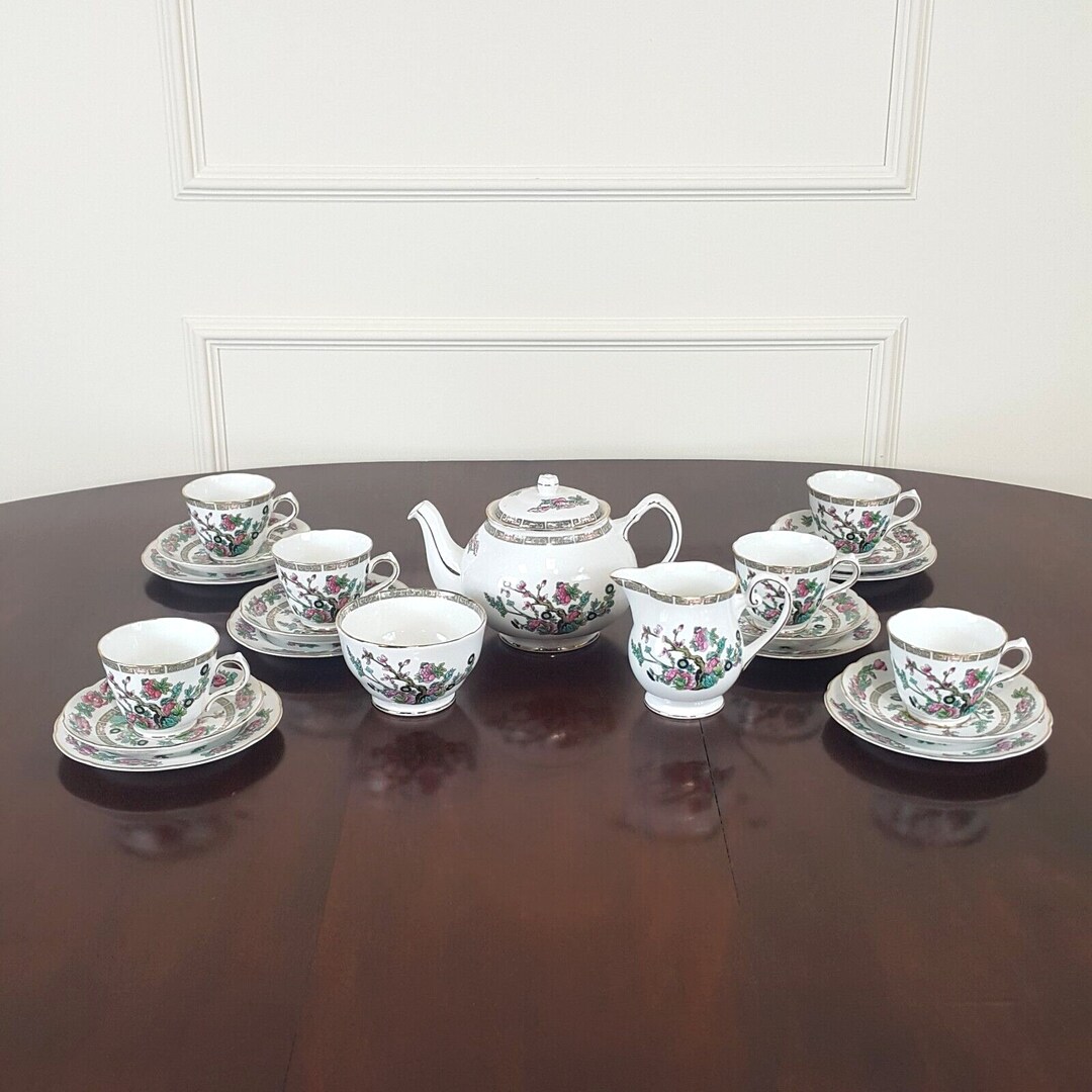 Royal Grafton Indian Tree Tea Set 7095 N/A - Etsy Australia