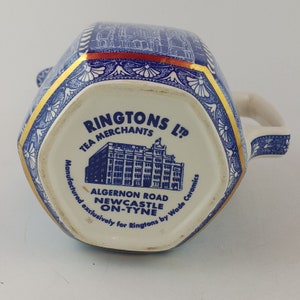 Ringtons Pottery York Minster Blue Jug 8703 O/A - Etsy